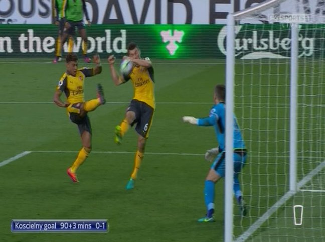 Arsenal beat Burnley with last-second, offside handball goal – Dirty Tackle